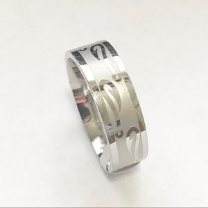 Accessories | Mens Silver Toned Fishing Hook Ring Size 13 | Poshmark